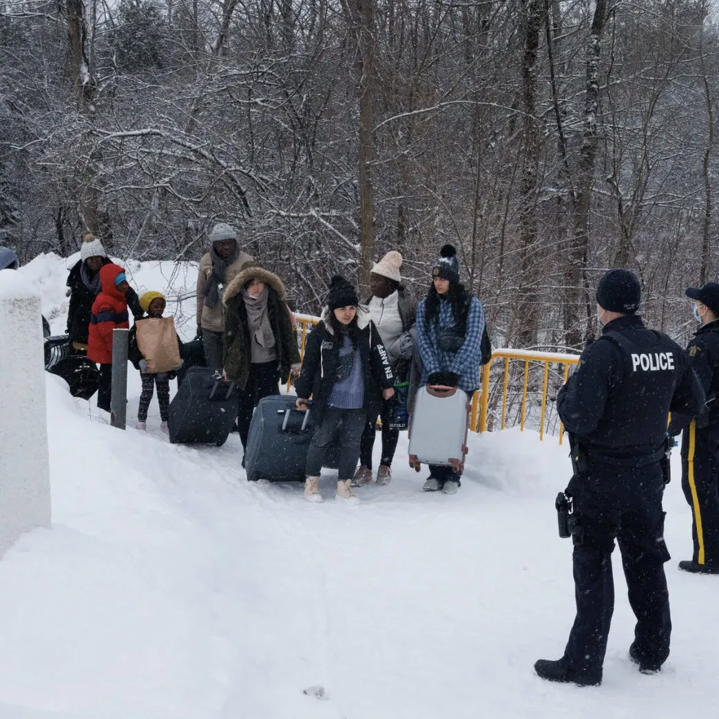 NY Times: Canadians Fume as Migrants Surge at Their Border. - Canadian ...