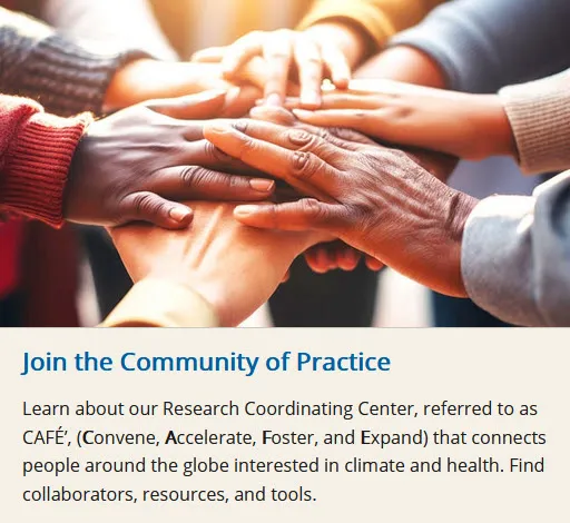 APHA on new government website: The NIH Climate Change and Health ...