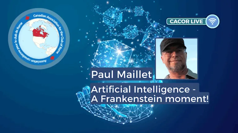 Canadian Association for the Club of Rome - Become active - It's your duty!