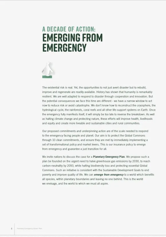 Planetary Emergency Plan - Club of Rome - Canadian Association for the ...